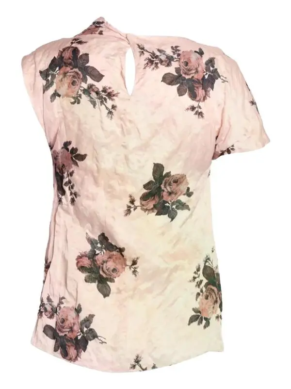 Erdem Floral-print Blouse - Pink
