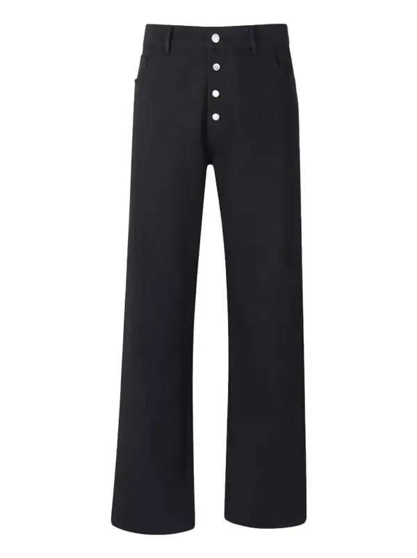 Carrera Eyewear Logo-embroidered Jeans - Black