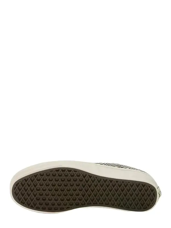VANS Premium Authentic Checkered Sneakers - Black