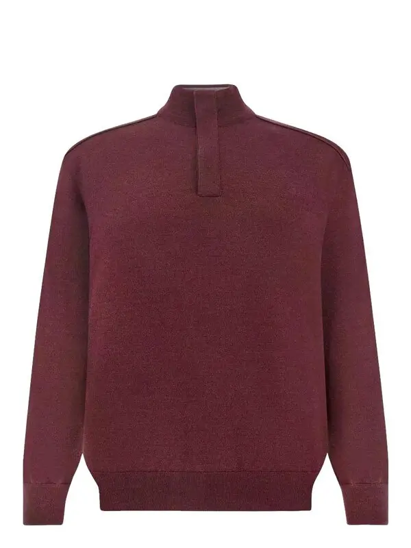Paul & Shark Half-zip Sweater - Red