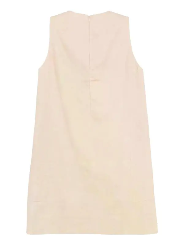 SEMICOUTURE Sheena Sleeveless Mini Dress - Neutrals