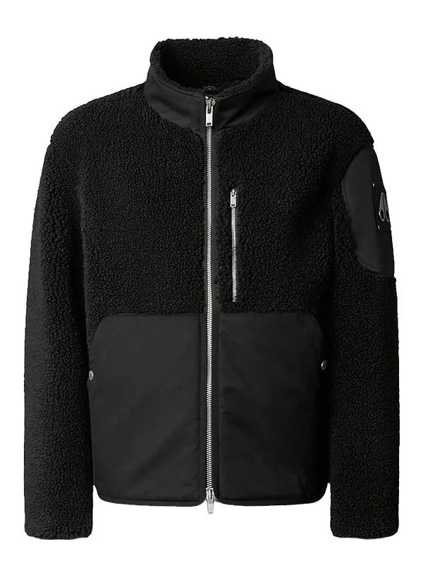 Moose Knuckles Saglek Fleece Jacket - Black