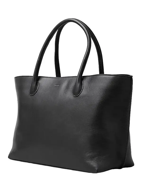 LIÉ STUDIO Grace Leather Tote - Black