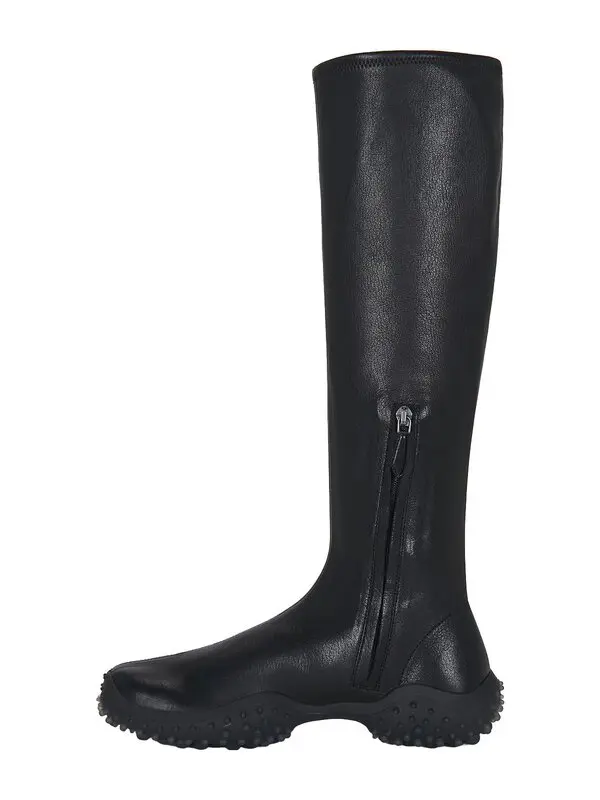 Miu Miu Nappa Stretch Bubble Boot - Nero