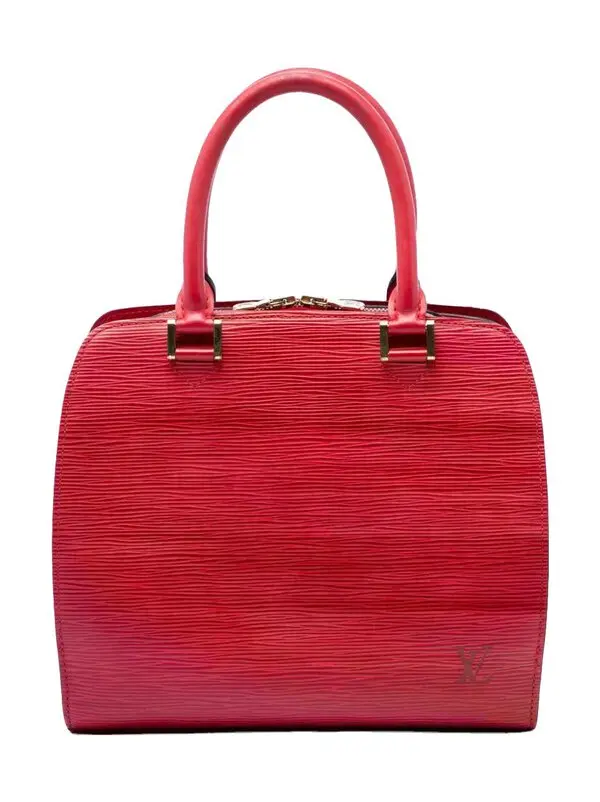 LOUIS VUITTON 1999 Epi Pont Neuf Handbag - Red