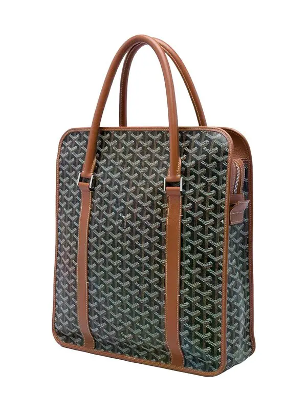 Goyard 2018 Goyardine Bourgogne Tote Bag - Black