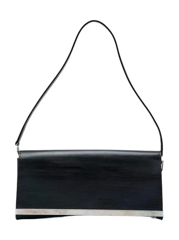 LOUIS VUITTON 2012 Epi Sevigne Clutch Shoulder Bag - Black