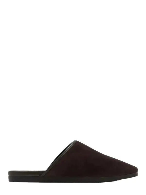LOEFFLER RANDALL Roni Suede Mules - Brown