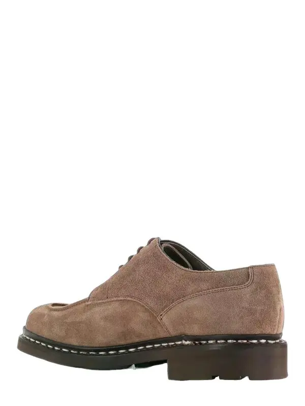 Paraboot Chambord Suede Derby Shoes - Brown