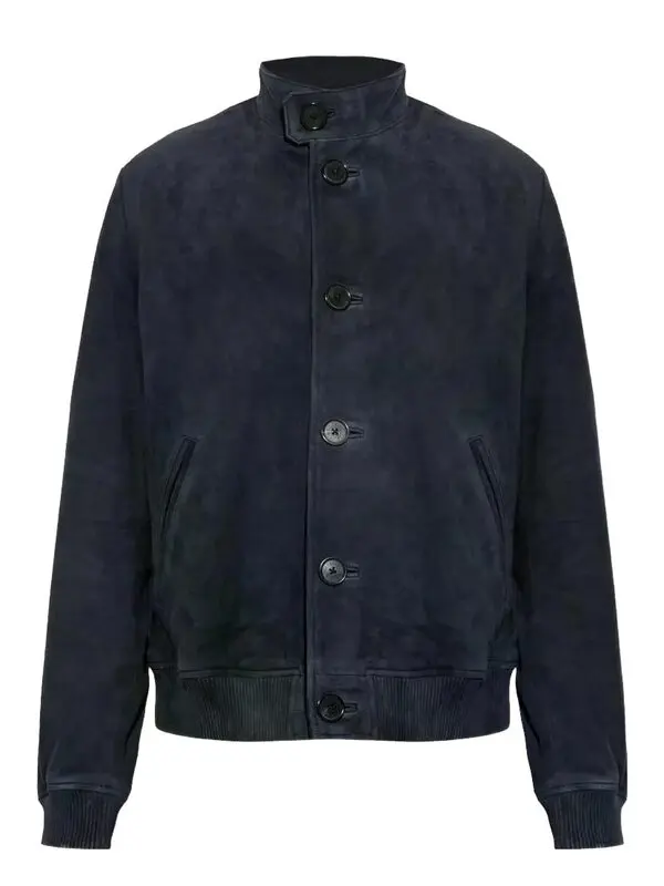 Zadig&Voltaire Lonni Suede Jacket - Blue