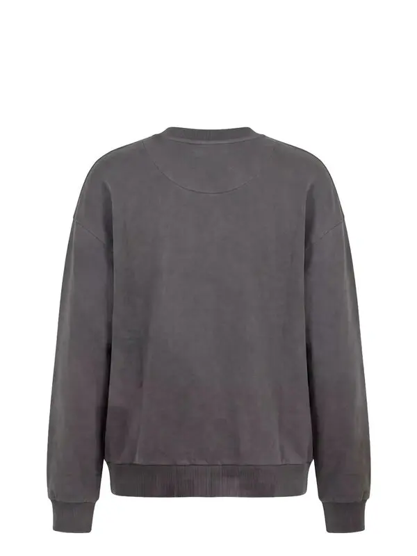 ICON DENIM LOS ANGELES Star-patchwork Sweatshirt - Grey