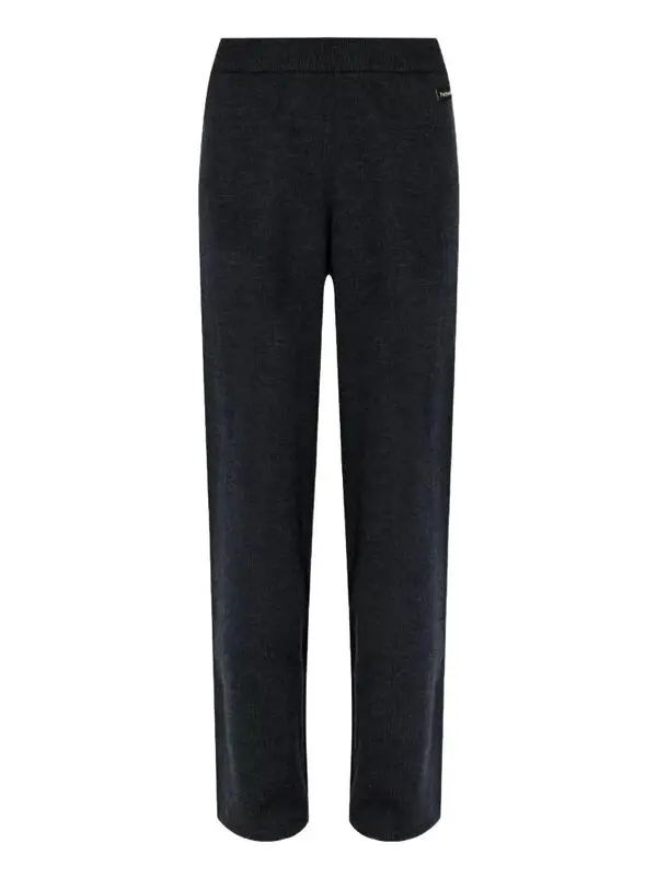 RETHINKIT STUDIOS Straight-leg Wool Trousers - Blue