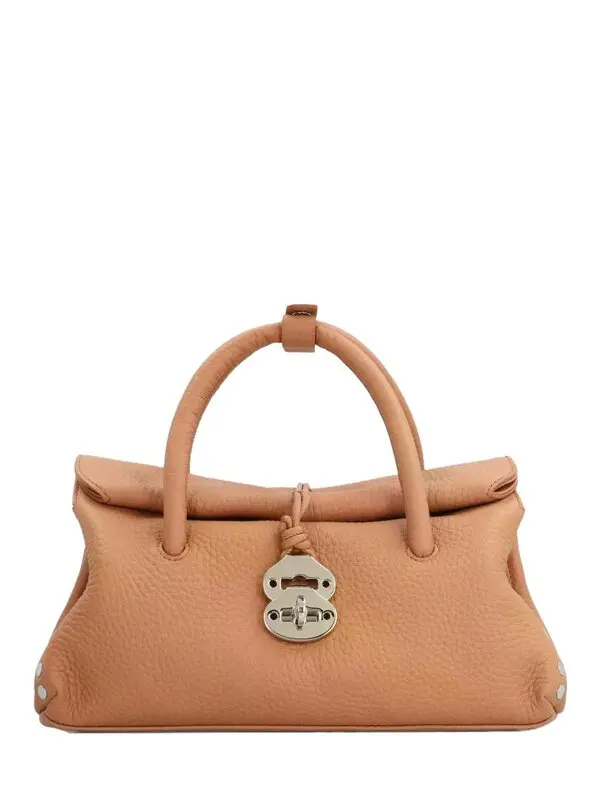 ZANELLATO Small Dotta Leather Tote Bag - Neutrals