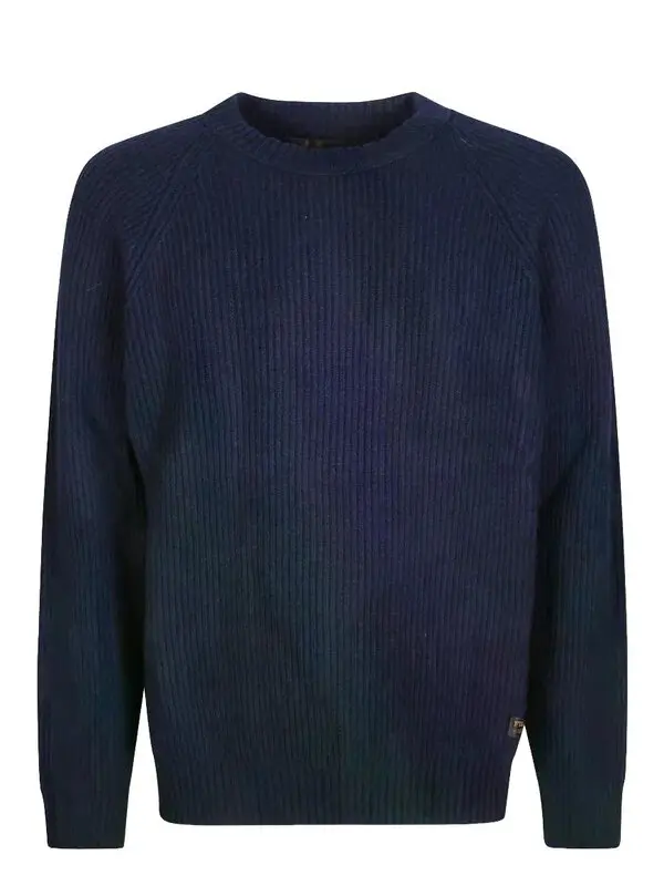 Filson Cascade Ribbed-knit Wool Sweater - Blue