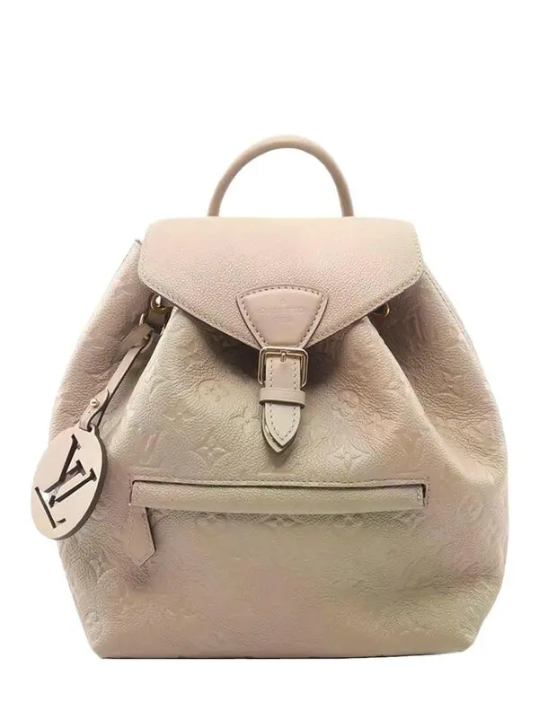 LOUIS VUITTON 2000-2026 Monogram Empreinte Montsouris Pm Backpack - Neutrals