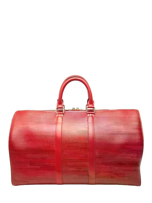 LOUIS VUITTON 1994 Epi Keepall 45 Travel Bag - Red