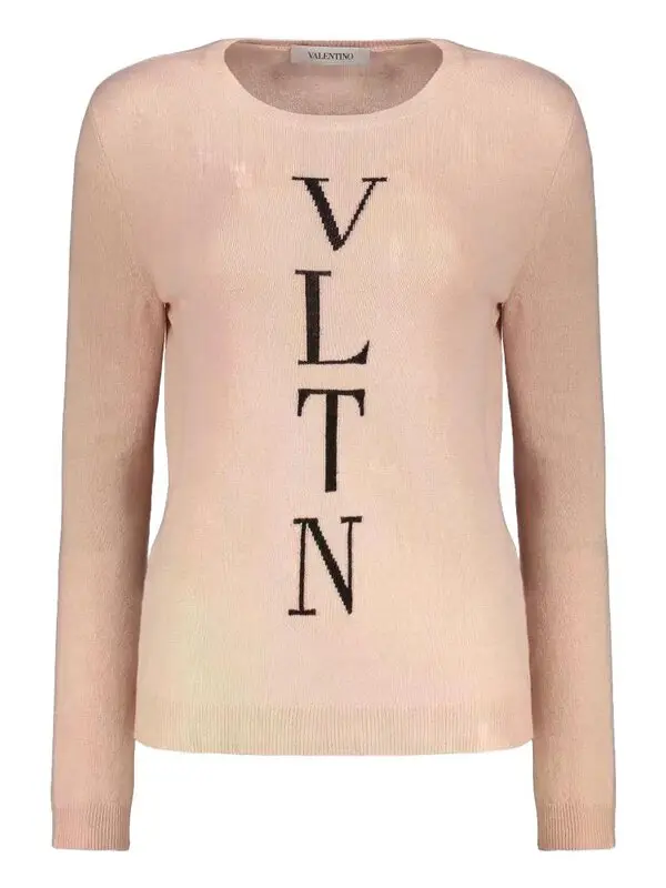 Valentino Garavani Intarsia Sweater - Pink