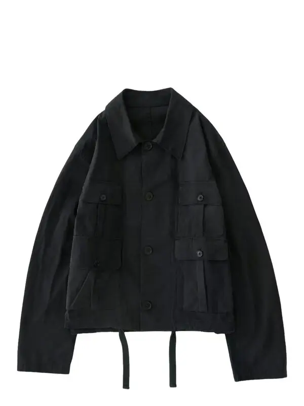 Studio Nicholson Tivoli Multi-pocket Jacket - Black