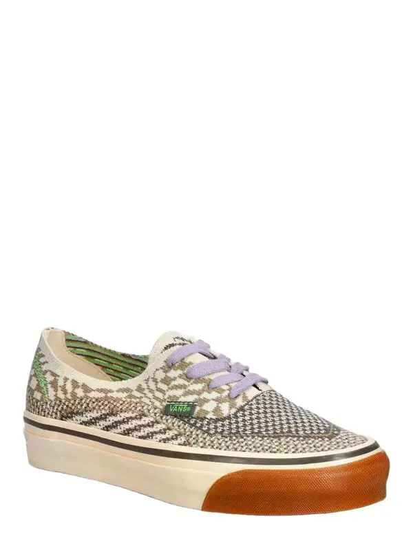 VANS Checkerboard-knit Low-top Sneakers - Neutrals