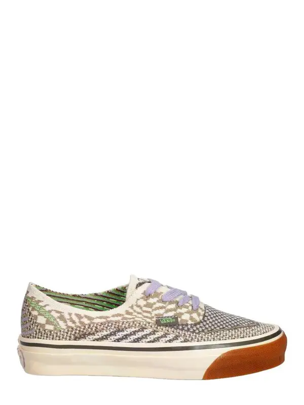 VANS Checkerboard-knit Low-top Sneakers - Neutrals
