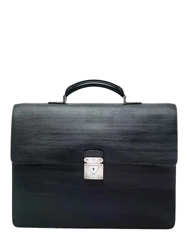 LOUIS VUITTON 2007 Epi Robusto 2 Business Bag - Black