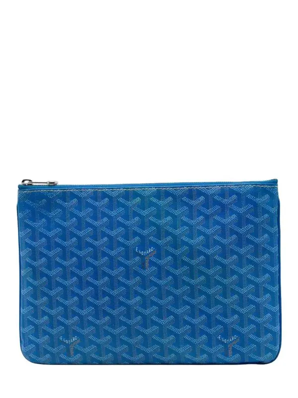 Goyard 2015 Goyardine Senat Mm Clutch Bag - Blue