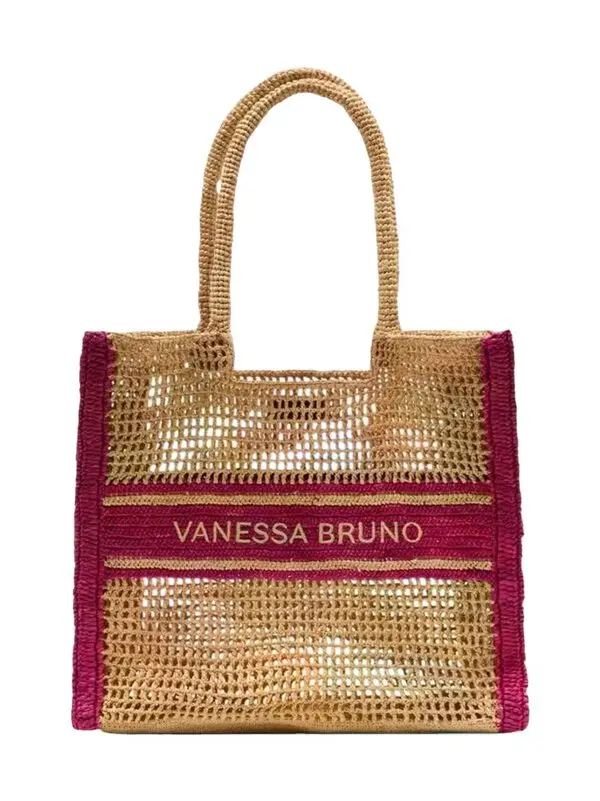 Vanessa Bruno Panier Gm Beach Bag - Neutrals