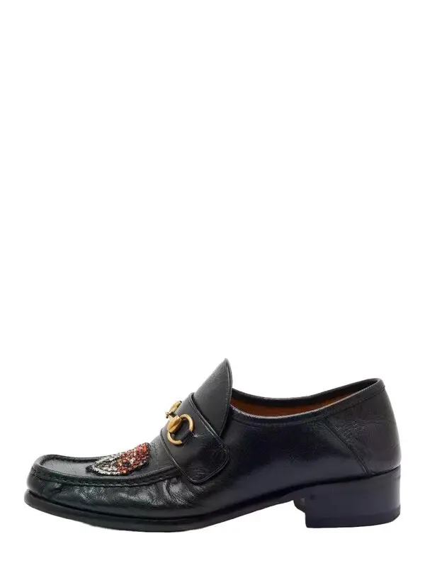 Gucci Princetown Horsebit Loafers - Black