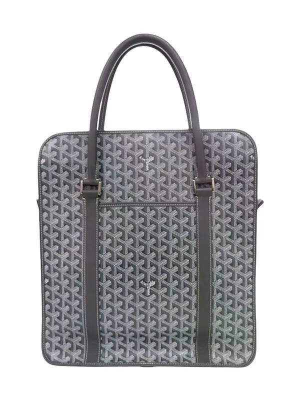 Goyard 2000-2026 Goyardine Bourgogne Tote Bag - Black