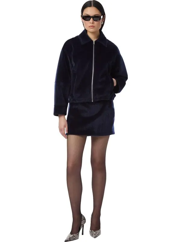 Apparis Ada Pony Jacket - Navy Blue