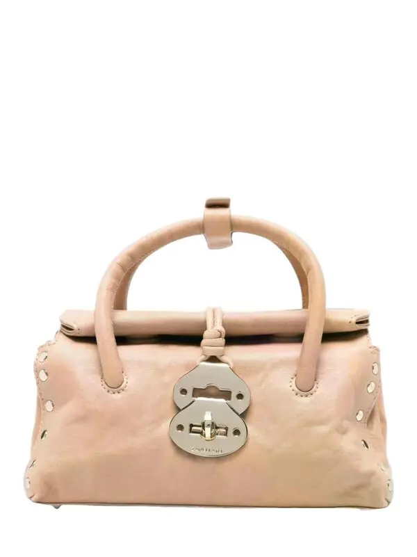 ZANELLATO Dotta Officina Baby Leather Tote Bag - Neutrals