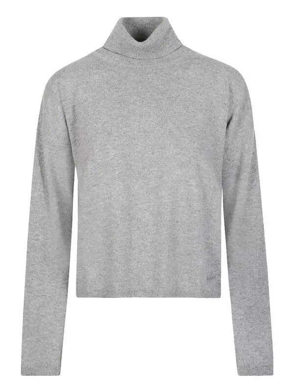Woolrich Roll-neck Wool Sweater - Grey