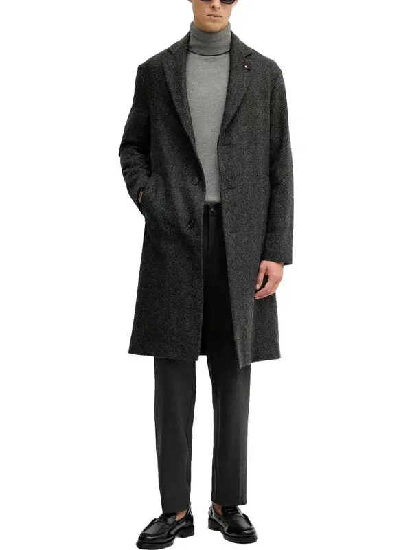 Lindbergh Pressed-crease Trousers - Grey