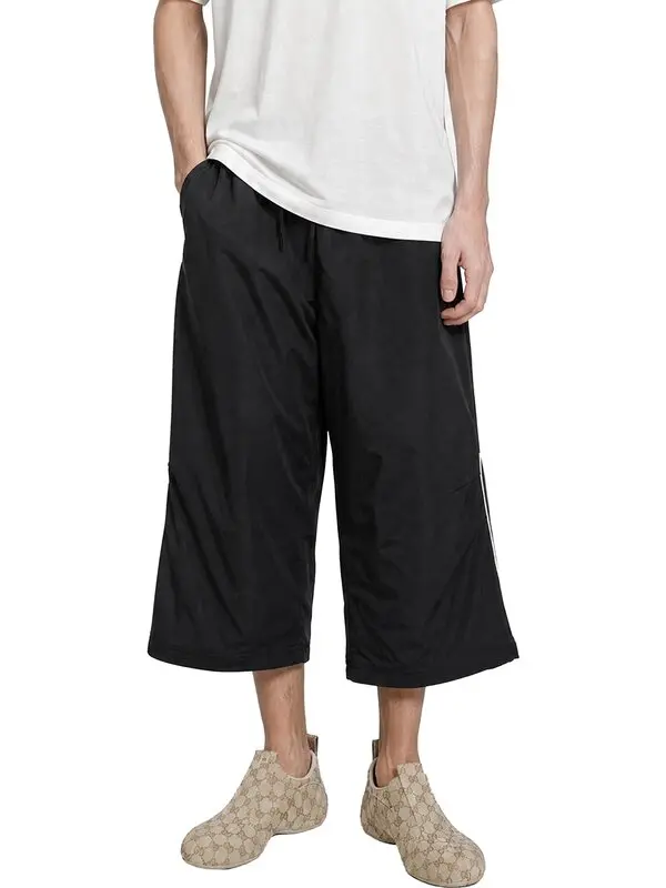 Gucci Interlocking G Cotton Nylon Bermudas - Black