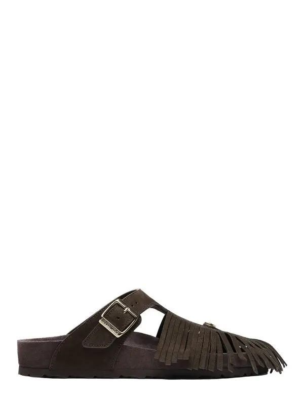 BIRKENSTOCK X Etro Gizeh Long Fringes Leve Exq - Marrone