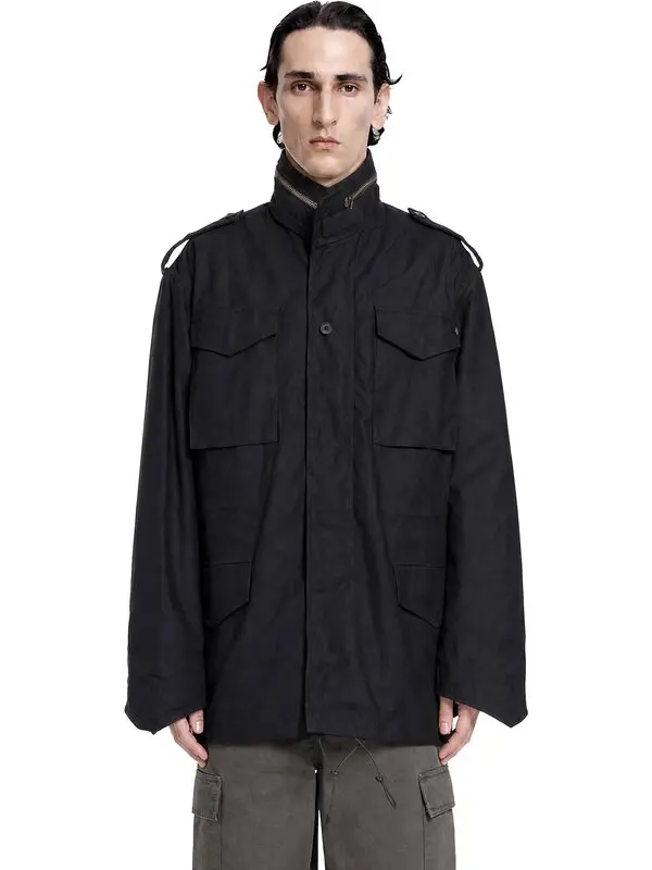 Alpha Industries M-65 Heritage Field Jacket - Black