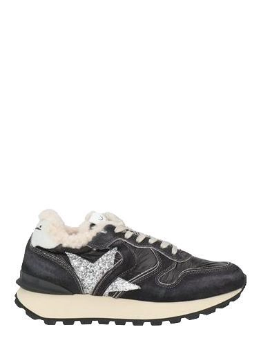 VOILE BLANCHE Sneakers Size Leather - Black