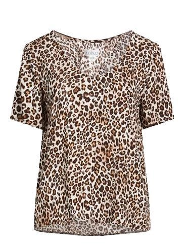 Velvet By Graham & Spencer Top Ivory Size Viscose - White