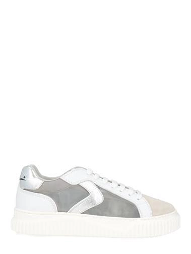 VOILE BLANCHE Sneakers Size Leather, Textile Fibers - Grey