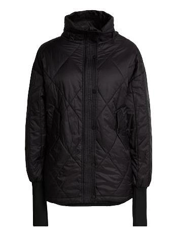LA FILLE DES FLEURS Puffer Size Nylon - Black