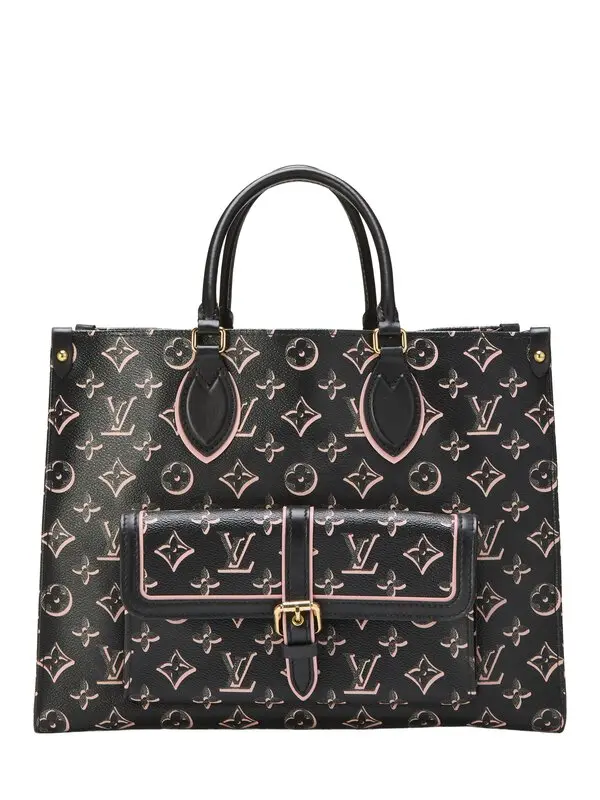 LOUIS VUITTON Monogram Fall For You On The Go - Black