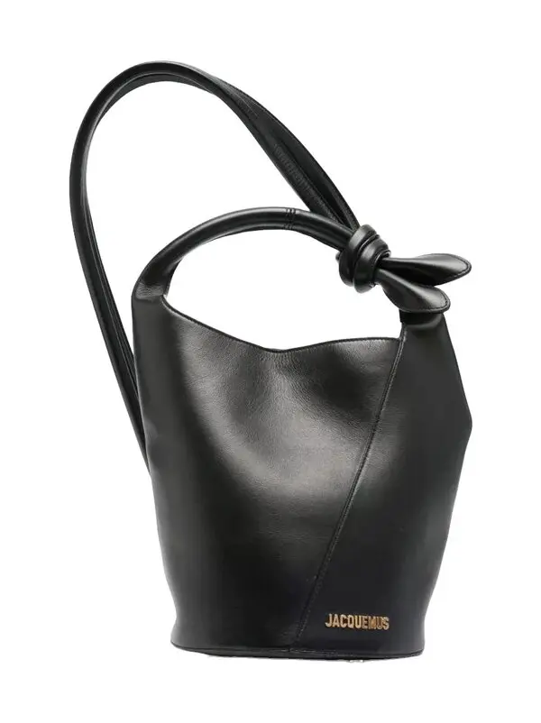 Jacquemus Le Petit Tourni Bucket Bag - Black