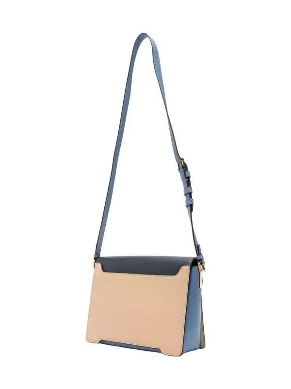 Marni Trunkaroo Leather Shoulder Bag - Neutrals