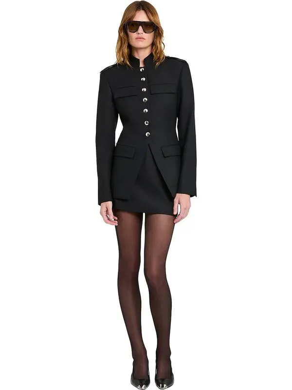 NICHOLAS Cassia Mini Skirt - Black