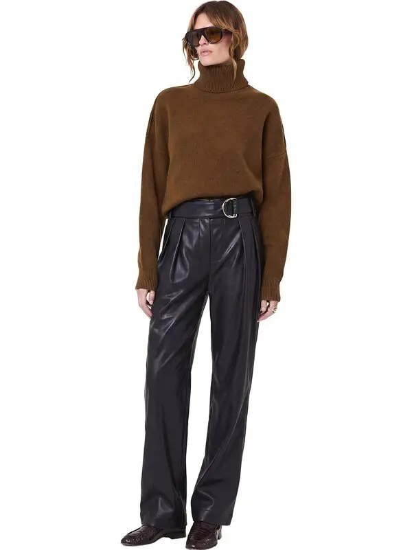 NICHOLAS Esme Lambswool Rollneck - Cumin