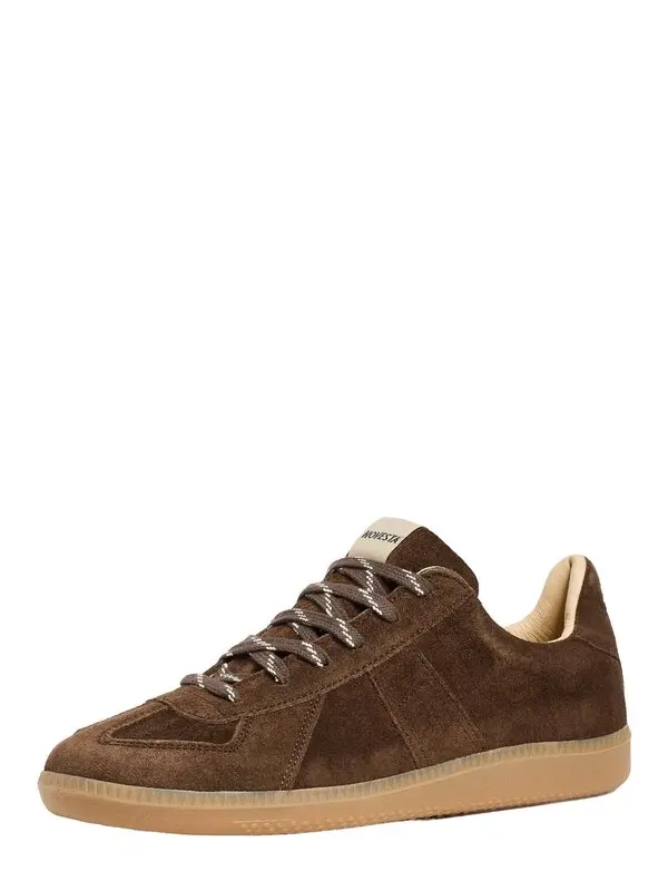 Novesta Gat All Suede Sneakers - Chocolate