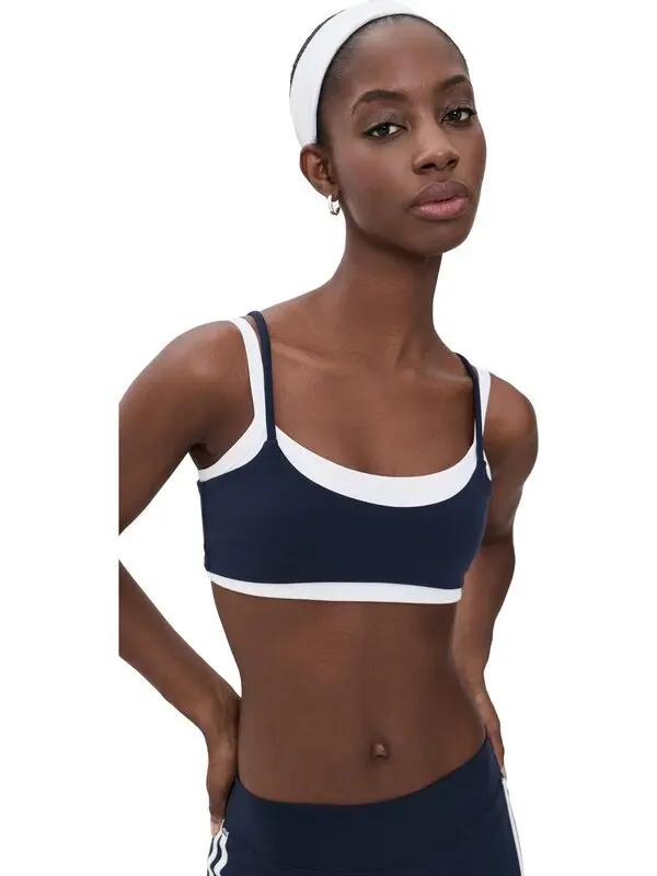 FORM Layered Bra - Navy