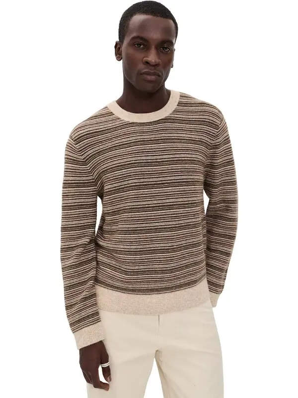 CORRIDOR Mini Stripe Crewneck Sweater - Multi