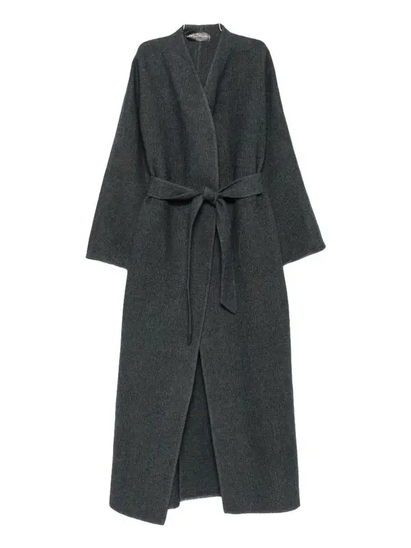 CORTANA Noon Wool Blend Coat - Blue