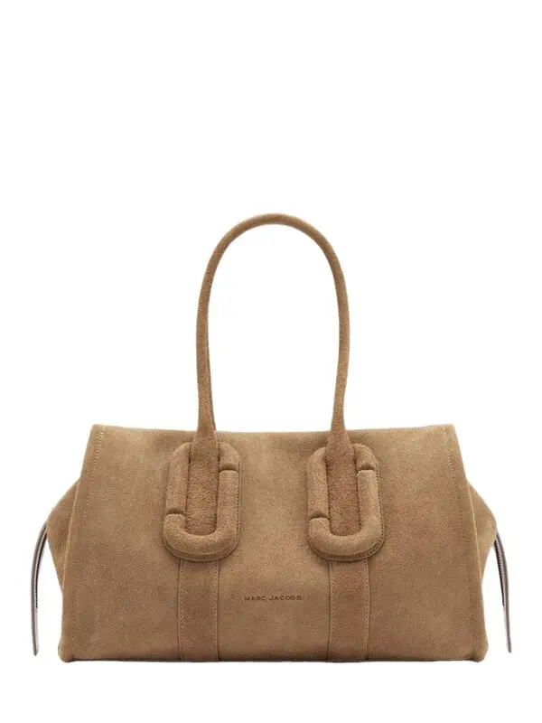 Marc Jacobs Carryall Suede Leather Tote - Brown